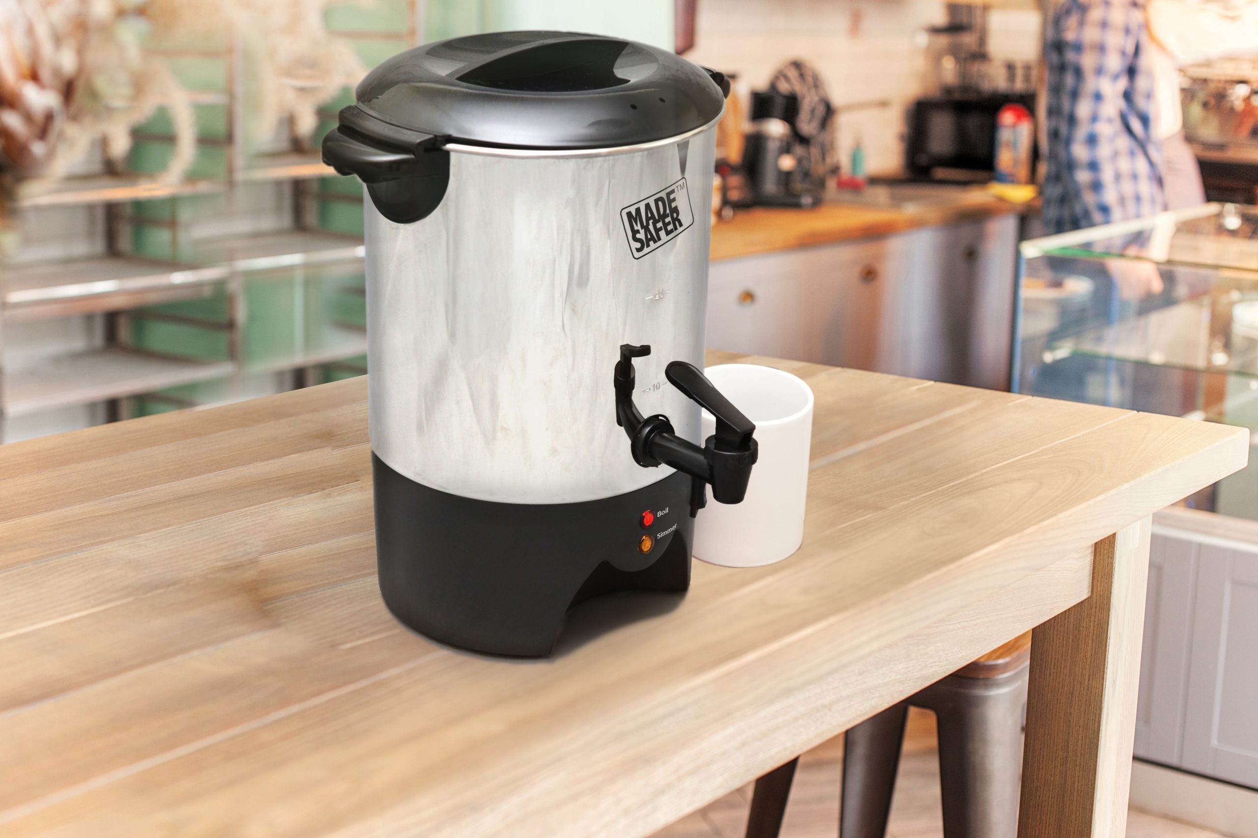 4L Hot Water Urn - Made Safer
